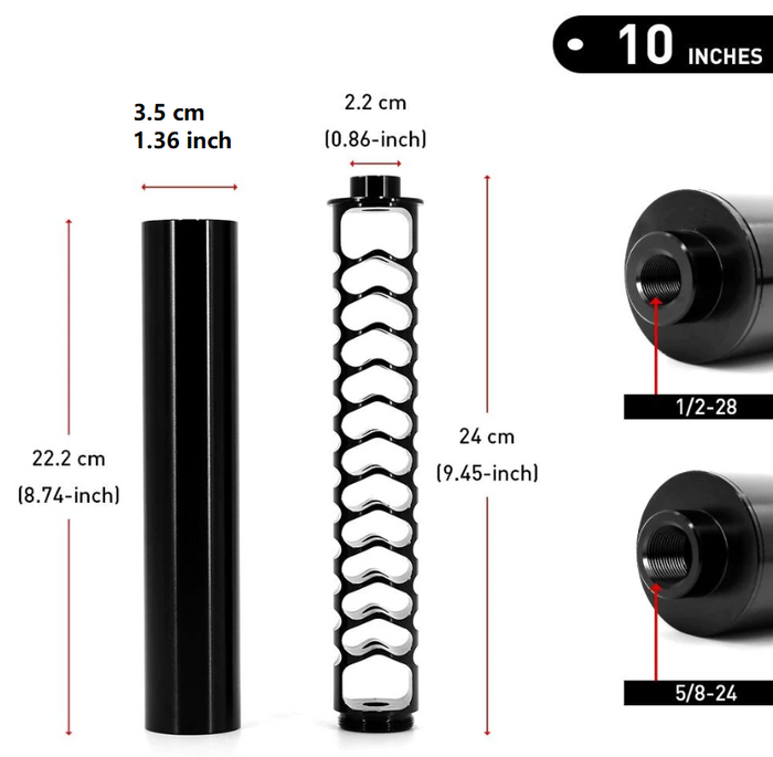 10 Inch Solvent Traps