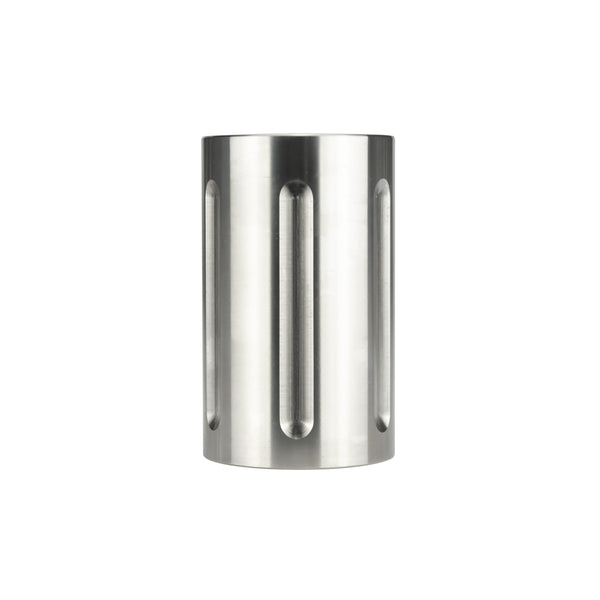 10 inch Stainless Steel Fuel Filter 1/2-28 and 5/8-24 Modular Solvent