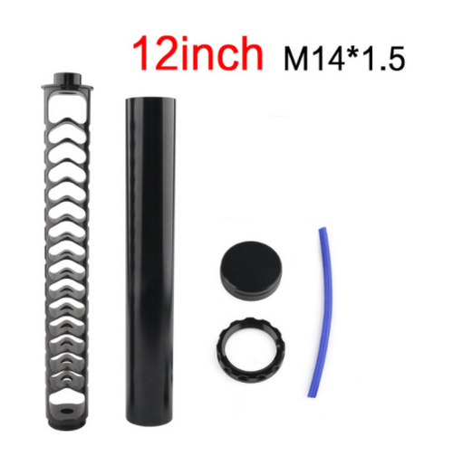 12 Inch Solvent Trap 1/2-20 1/2-28 5/8-24 Car Oil Fuel Filter For napa