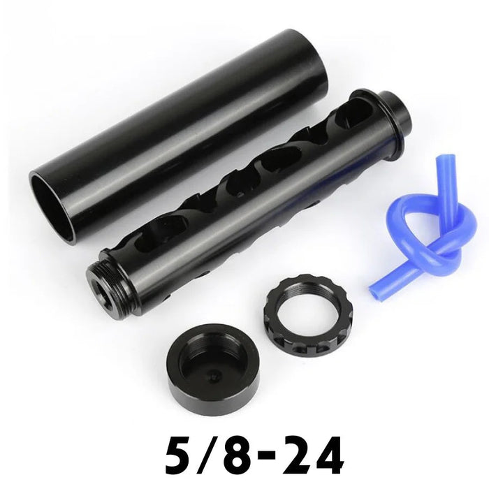 Single Core Aluminum Fuel Filter 6" 10" 12" Solvent Trap 1/2-28 5/8-24