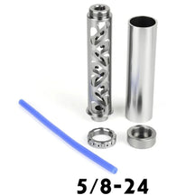 Single Core Aluminum Fuel Filter 6" 10" 12" Solvent Trap 1/2-28 5/8-24