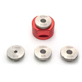 Modular Solvent Trap Drilling Jig 1.375x24 Cup, .22 to .45 Baffle Set