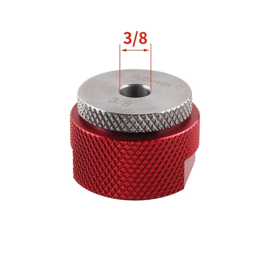 Modular Solvent Trap Drilling Jig 1.375x24 Cup, .22 to .45 Baffle Set