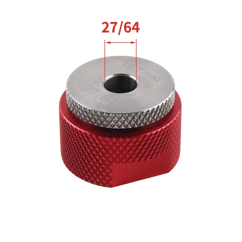 Modular Solvent Trap Drilling Jig 1.375x24 Cup, .22 to .45 Baffle Set